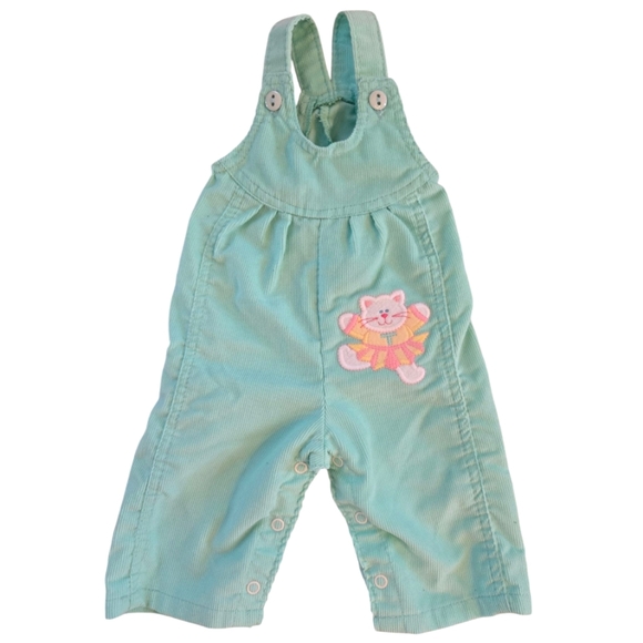 healthtex | Bottoms | Vintage 99s Healthtex Mint Green Cheerleader Cat ...
